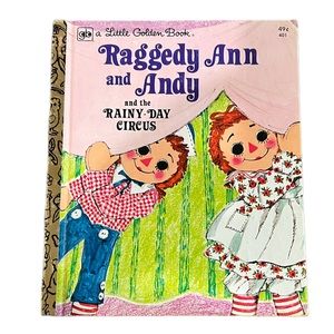 Little Golden Book | Toys | Vintage 976 Little Golden Book Raggedy Ann ...